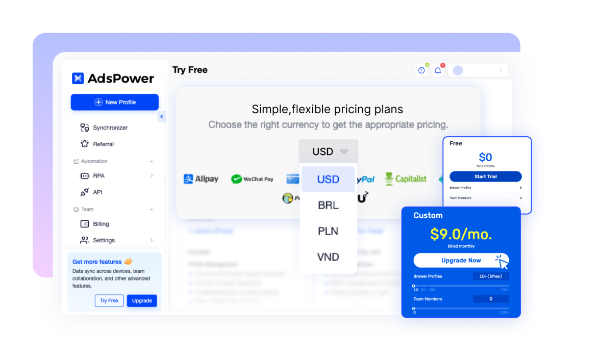 2024年紫鸟浏览器最佳替代品 - AdsPower